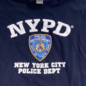 Vintage | Shirts | Vintage Nypd Tshirt | Poshmark